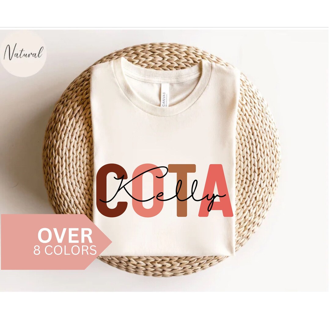 Personalized COTA Nurse Shirt, Custom COTA Nurse T-shirt, COTA Nurse ...
