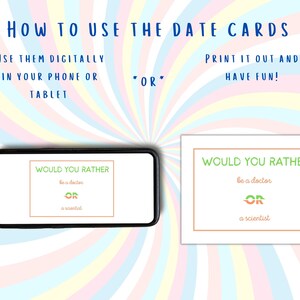 Printable Card Game for Kids Would You Rather | 80 Printable Question ...