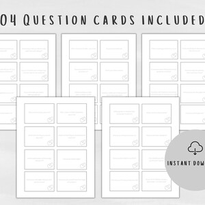 104 Thought Provoking Date Night Question Cards for Couples | Deep ...