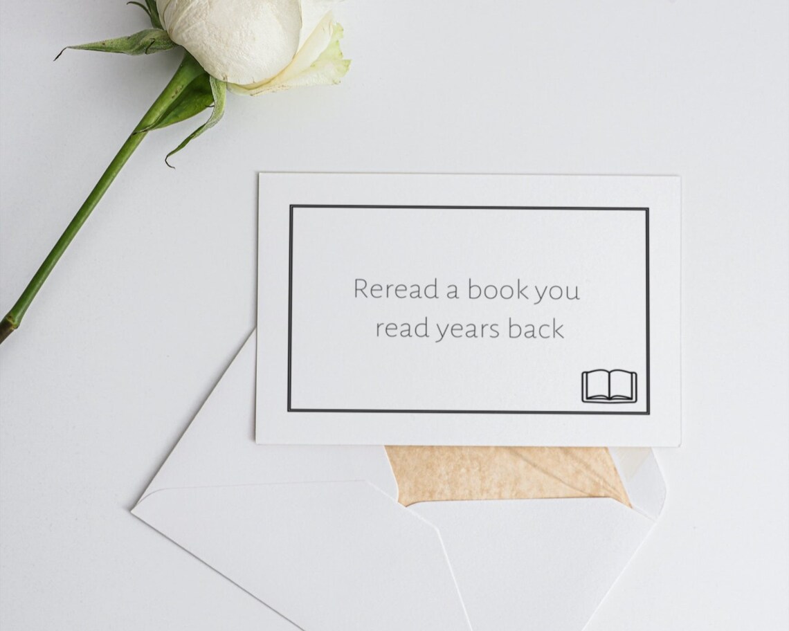 24 Book Jar Challenge Ideas Printable Cards A Fun Way to Encourage ...