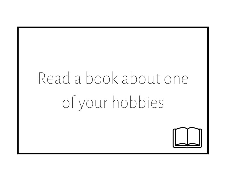 24 Book Jar Challenge Ideas Printable Cards - A Fun Way to Encourage ...