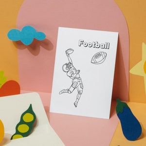 Printable Sports Coloring Pages for Preschool Kids | Educational ...