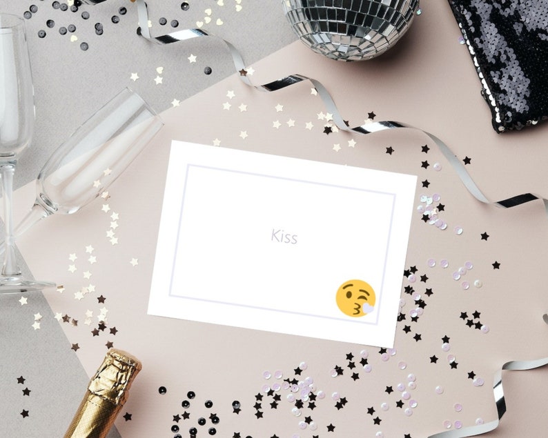 New Year’s Charades or Draw It Cards for Kids and Parents | Printables ...