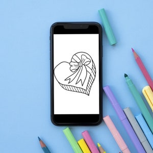 Cute Valentine’s Day Printable Coloring Book for Kids | Worksheets for ...