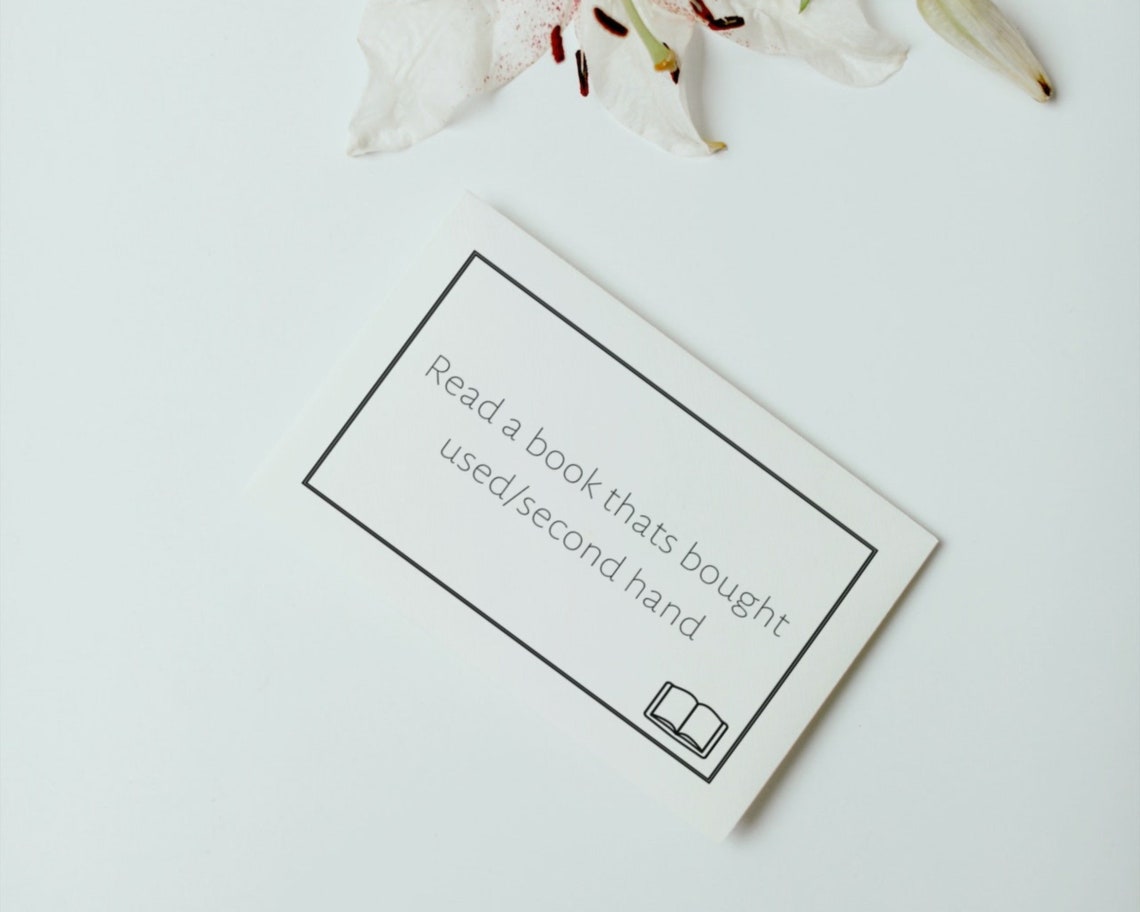 24 Book Jar Challenge Ideas Printable Cards A Fun Way to Encourage ...