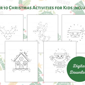 Ultimate Christmas Printable Bundle | Coloring Pages, Activity Sheets ...