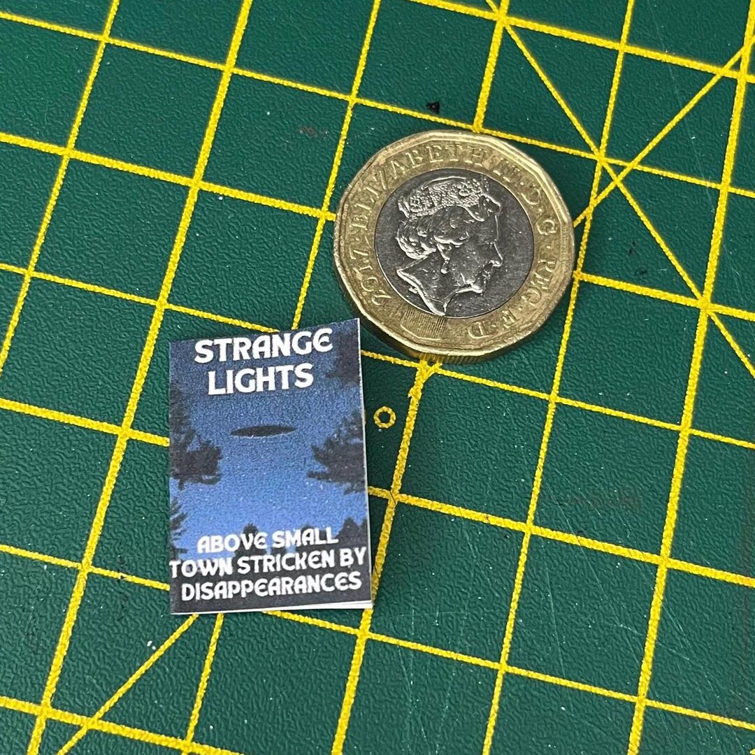 Miniature Printable Paranormal Magazine Newspaper, Occult, Digital ...