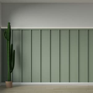 Vertical Wall Moulding, DIY Wall Moulding Kit, Wall Moulding Kit, Ready ...