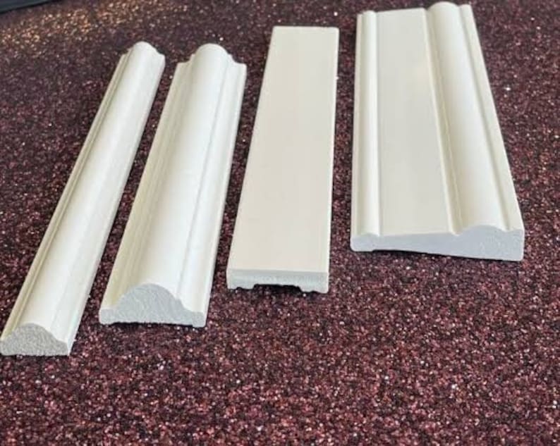 Vertical Wall Moulding, DIY Wall Moulding Kit, Wall Moulding Kit, Ready ...