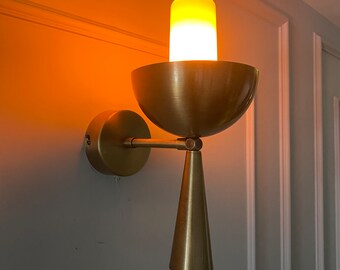 Double Sided Spotlight, Minimalist Lamp, Entrance Lamp, Handmade Sconce ...