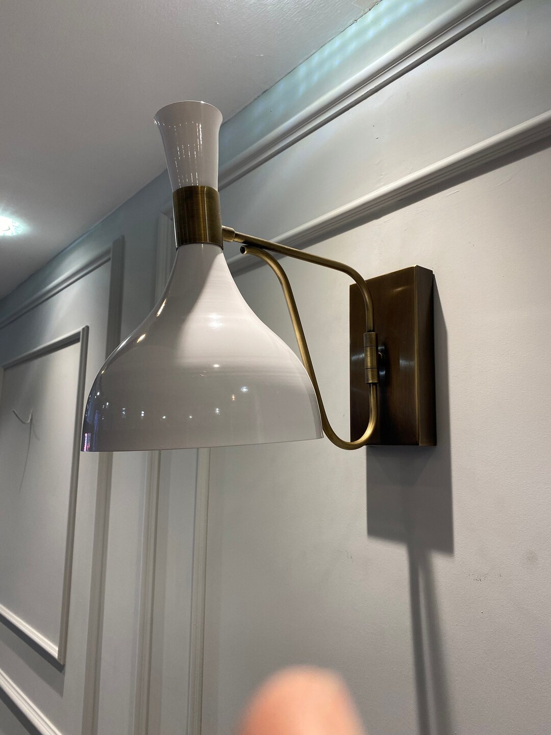 Hanging Light, Modern Sconce, Modern Wall Light, Handmade Lighting ...