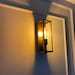 Box Wall Sconce, Modern Box Sconce, Entrance Lamp, Handmade Sconce ...