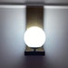 Sphere Wall Sconce, Glass Wall Lighting, Modern Wall Light, Handmade ...