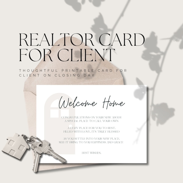 Closing Day Card - Etsy