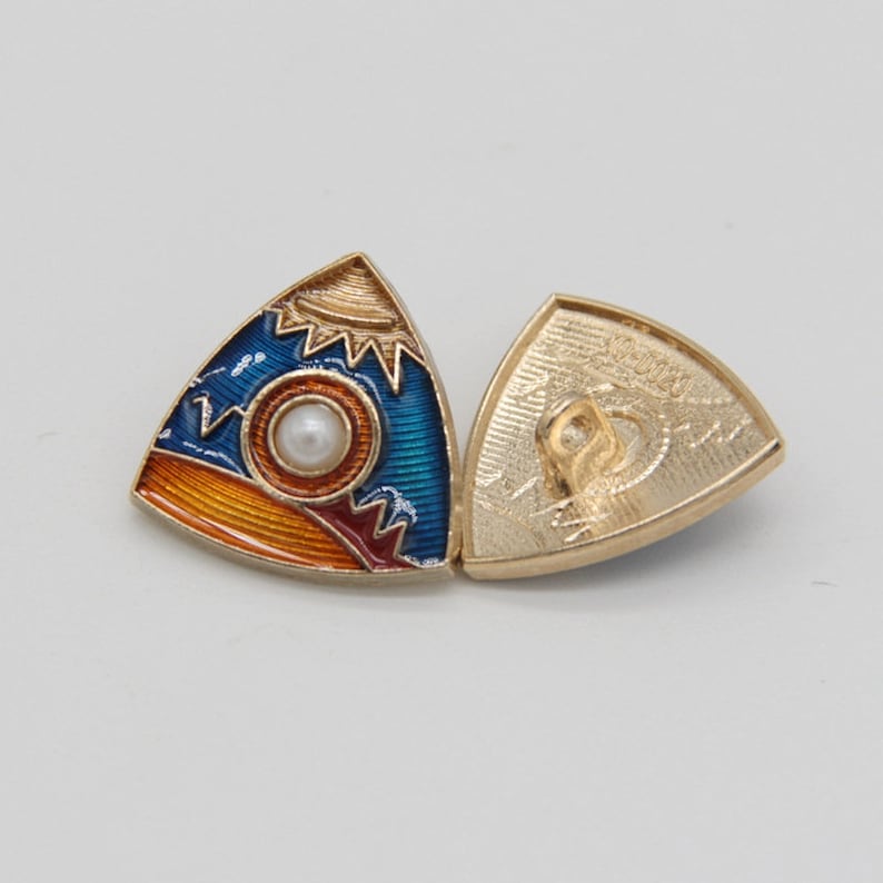Metal Pearl Buttons-6pcs Sun Star Moon 20MM for Blazer/jacket/coat ...