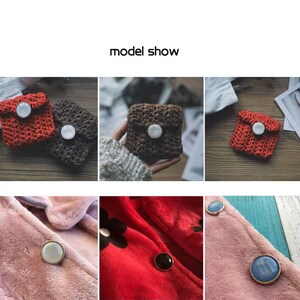 Resin Pearl Buttons-10pcs Colorful Gold Button for Pajamas/blazer/coat ...
