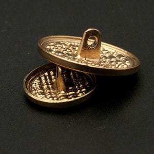 Metal Weave Buttons: Grid Design for Sewing - 6 Pcs - Etsy