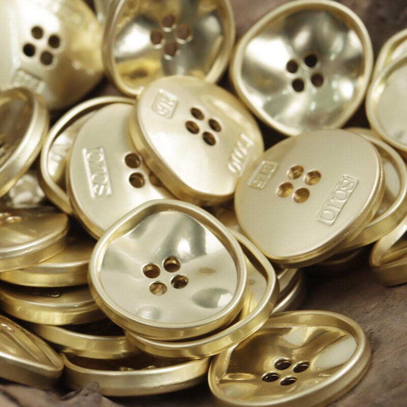 Metal Irregular Buttons: Triangle, Gold Nickel Black, Sewing Blazer ...