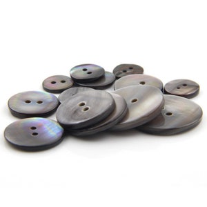 Mother of Pearl Buttons-10pcs Natural Shell for Sewing-suit/blazer ...