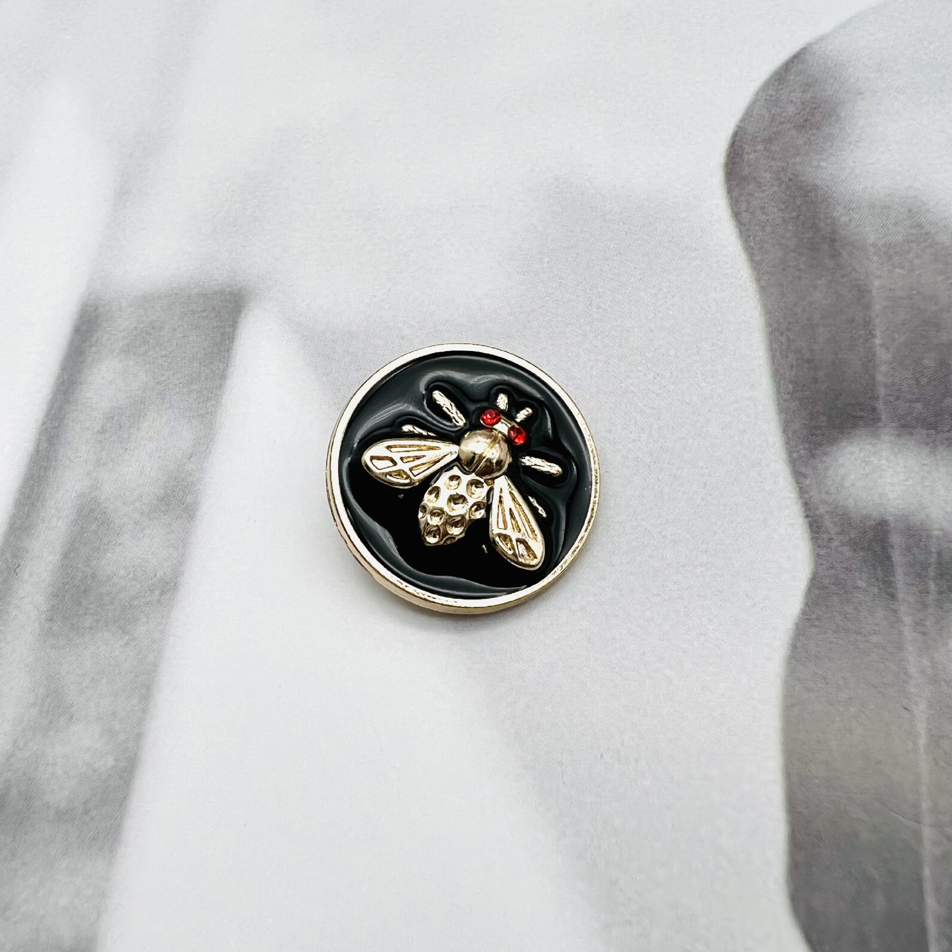 Metal Bee Buttons-6pcs Gold/silver Button for Sewing-blazer/cardigan ...