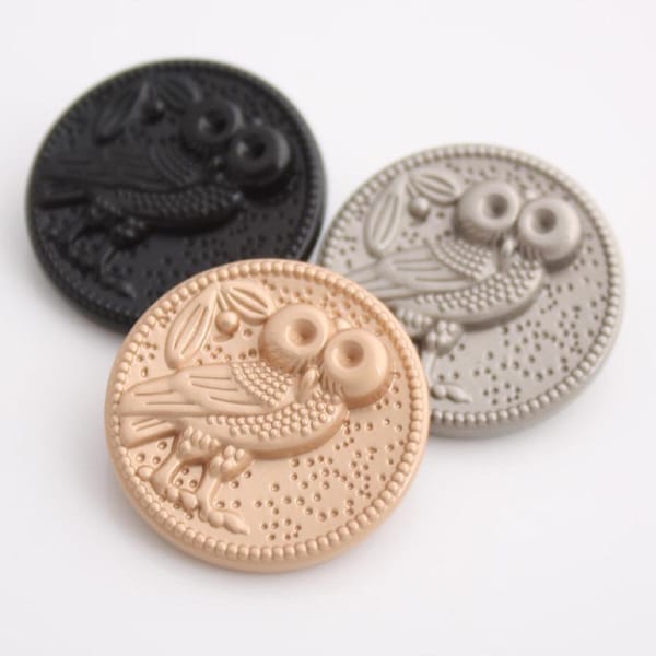 Owl Buttons - Etsy