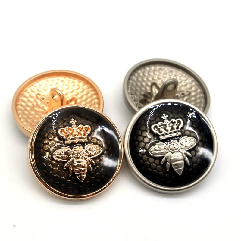 Golden Buttons Double - Etsy
