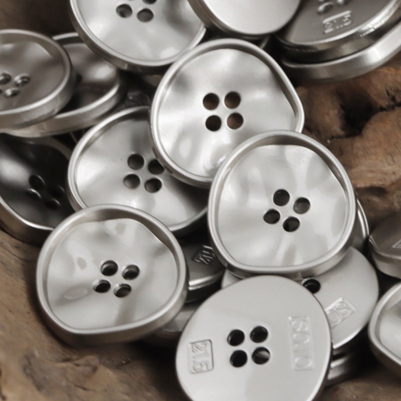 Metal Irregular Buttons: Triangle, Gold Nickel Black, Sewing Blazer ...