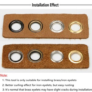 DIY Tool Eyelet Setter Kit Grommet Repair Punch Hand Installation Tool ...