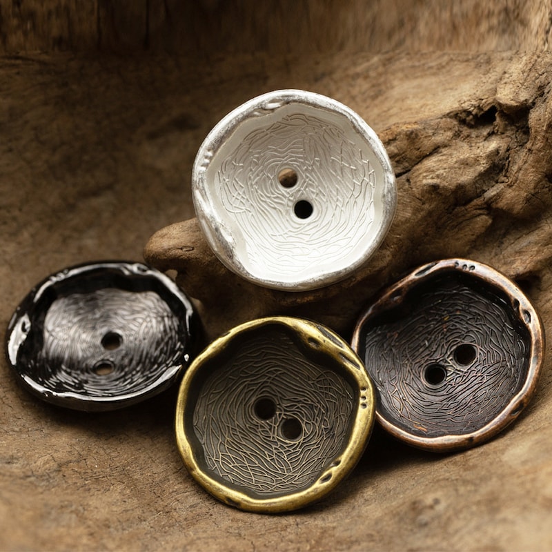 Copper Buttons - Etsy
