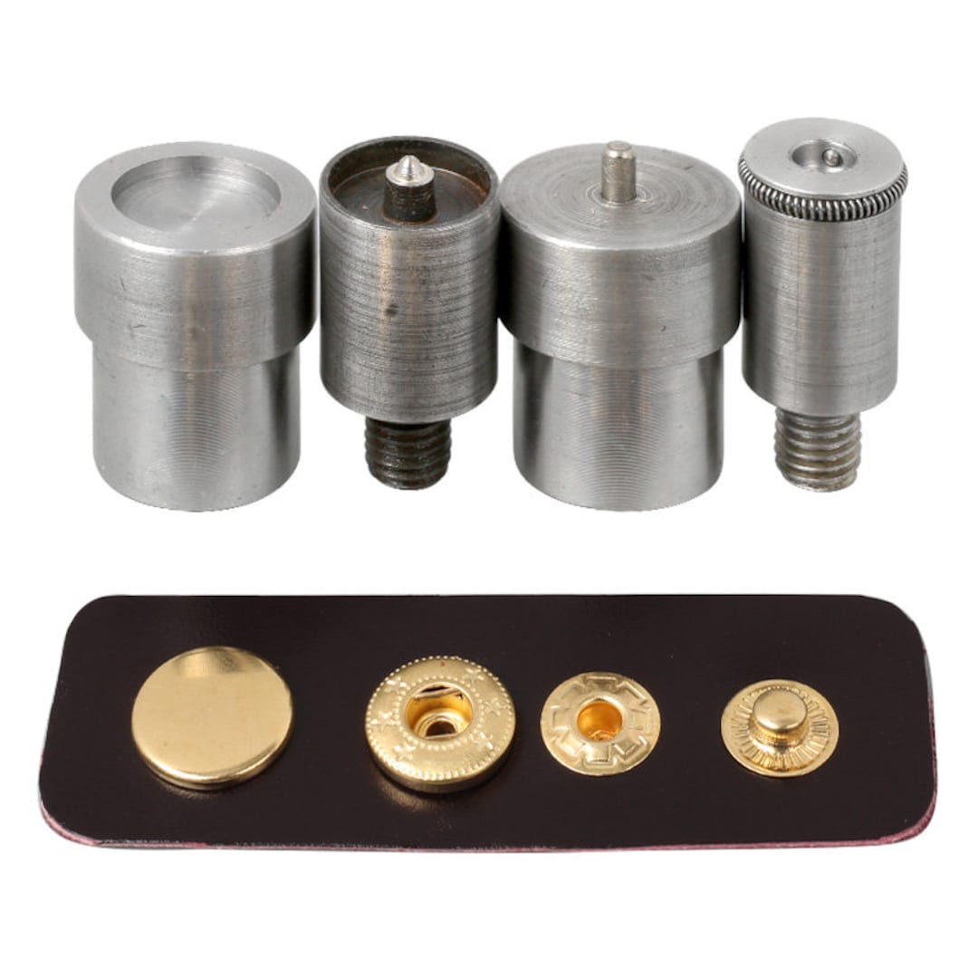 Metal Snap Button Die Kit: Hand Press Machine Mold - Etsy