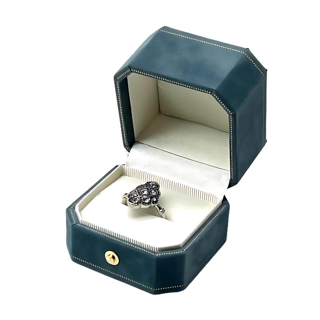 Vintage Design Jewelry Ring Box Luxury Wedding Ring Box Proposal ...