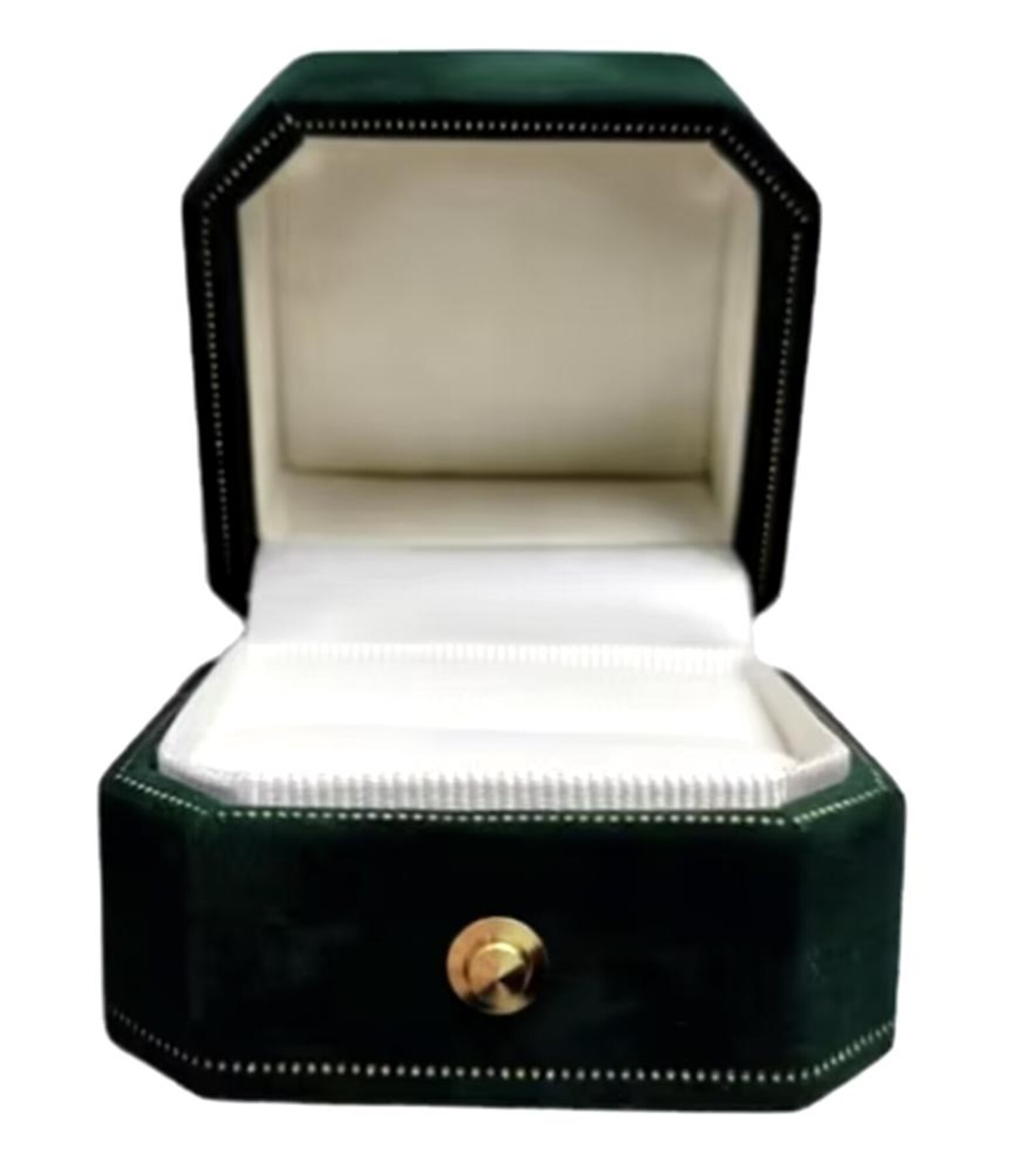 Green Vintage Design Jewelry Ring Box Luxury Wedding Ring Box Proposal ...