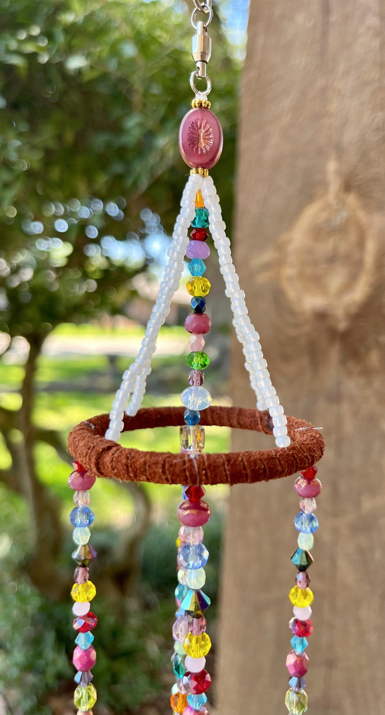 Mini Beaded Multicolored Wind Chime A - Etsy