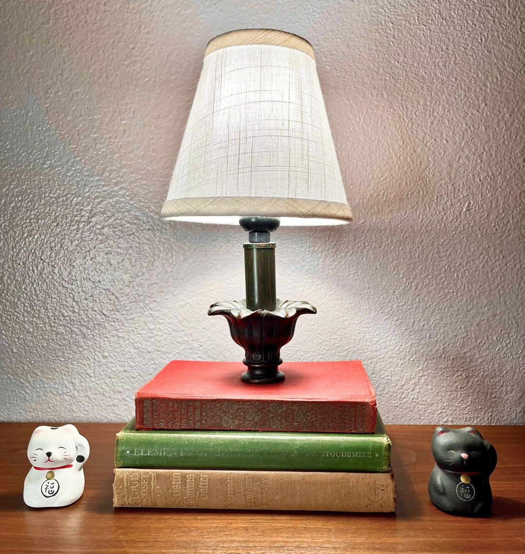 Vintage Book Lamp - Etsy
