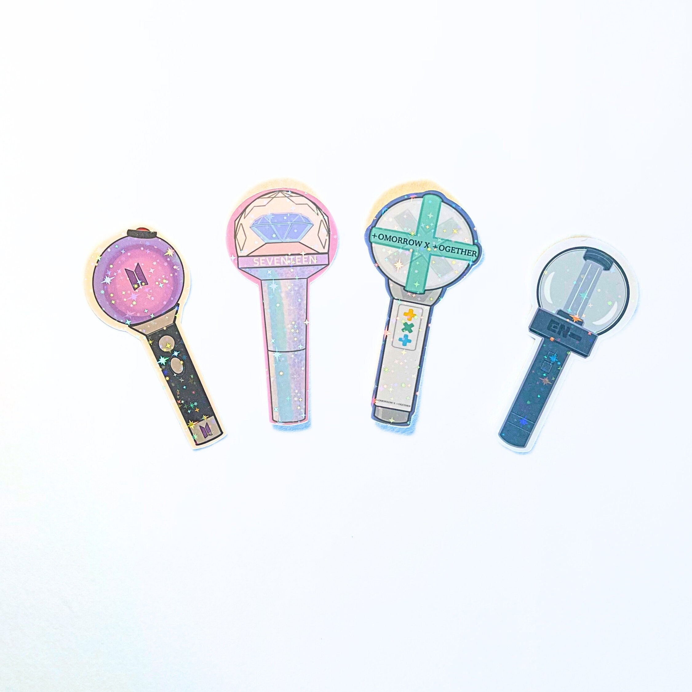 Kpop Vinyl Lightstick Stickers - Etsy