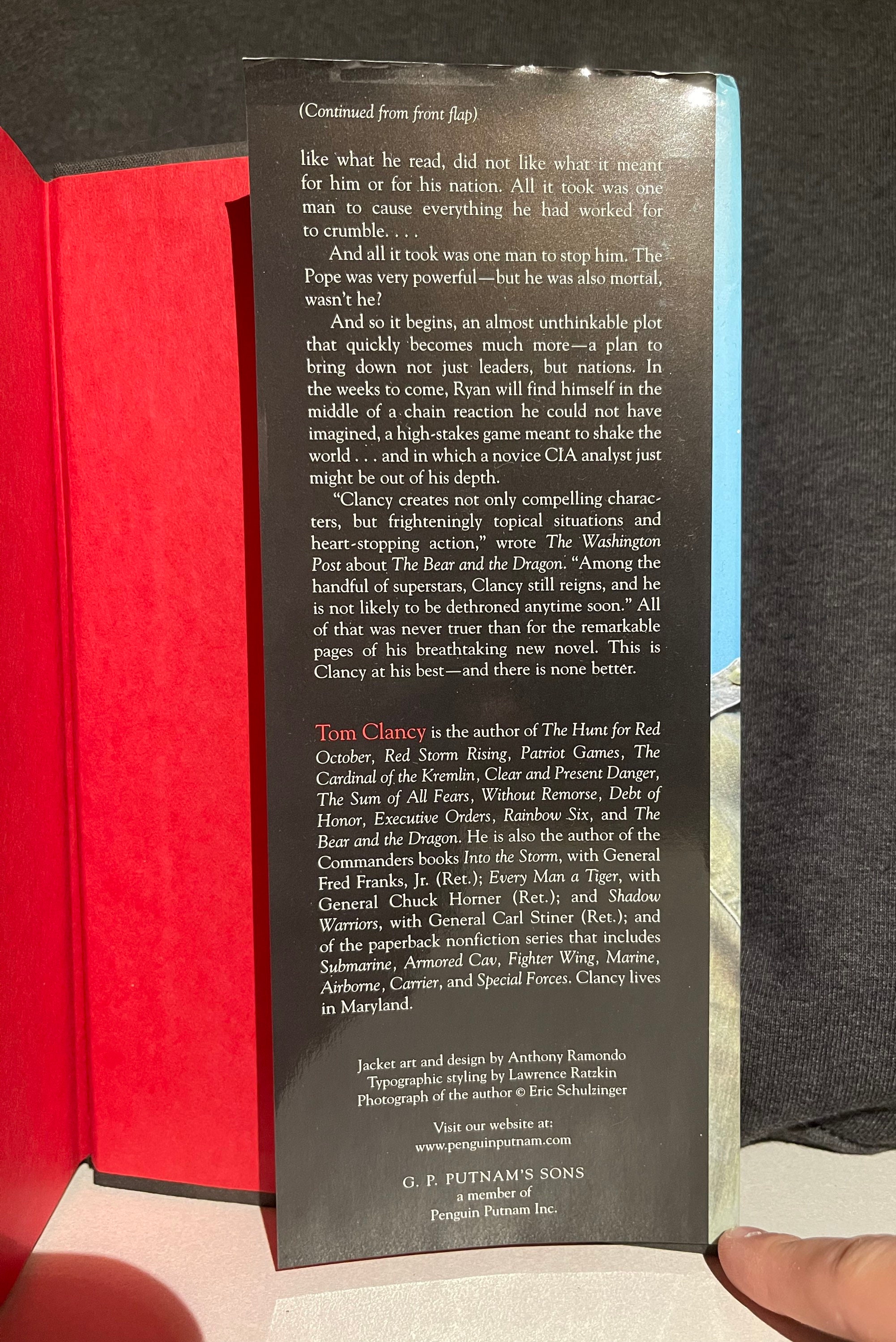 Red Rabbit by Tom Clancy. First Edition, First Printing. - Etsy