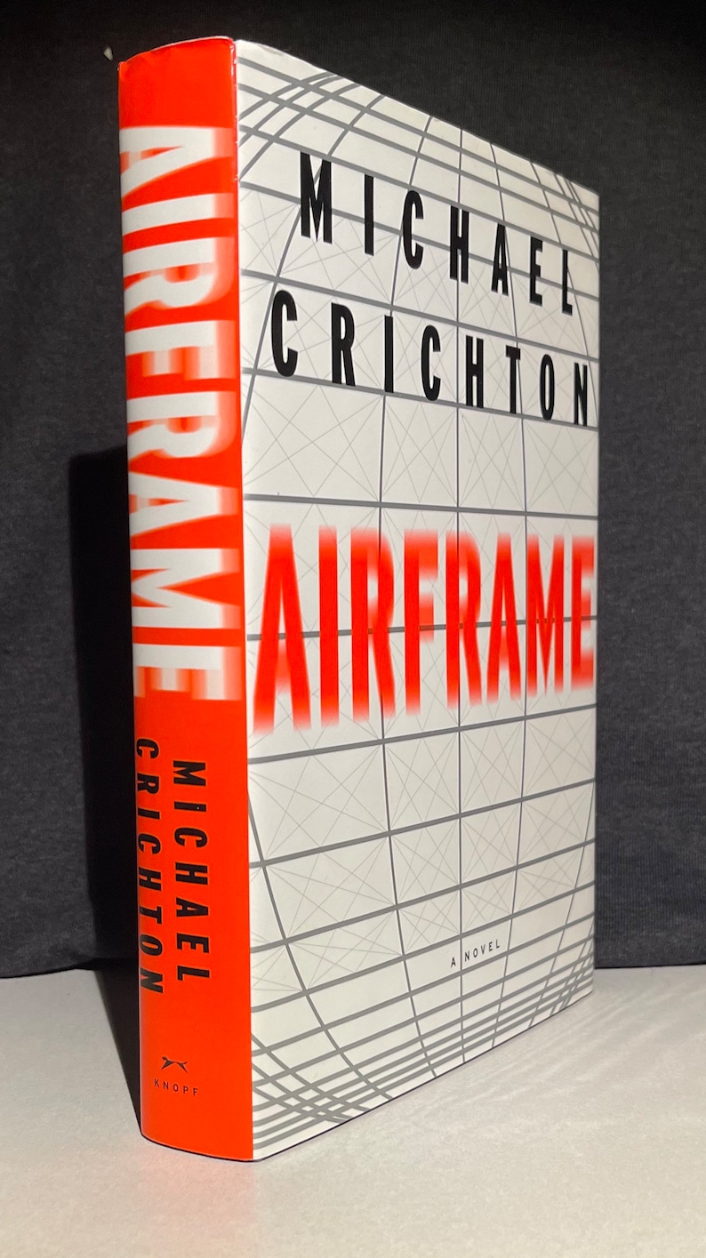 Airframe by Michael Crichton. First Trade Edition (stated). - Etsy