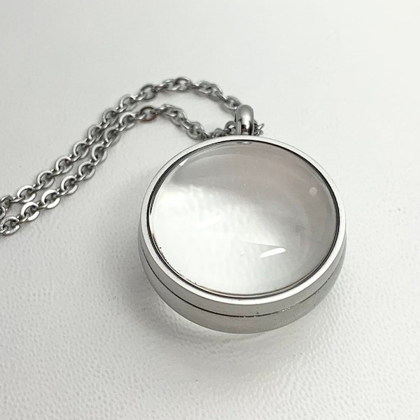 Round Floating Locket - Etsy