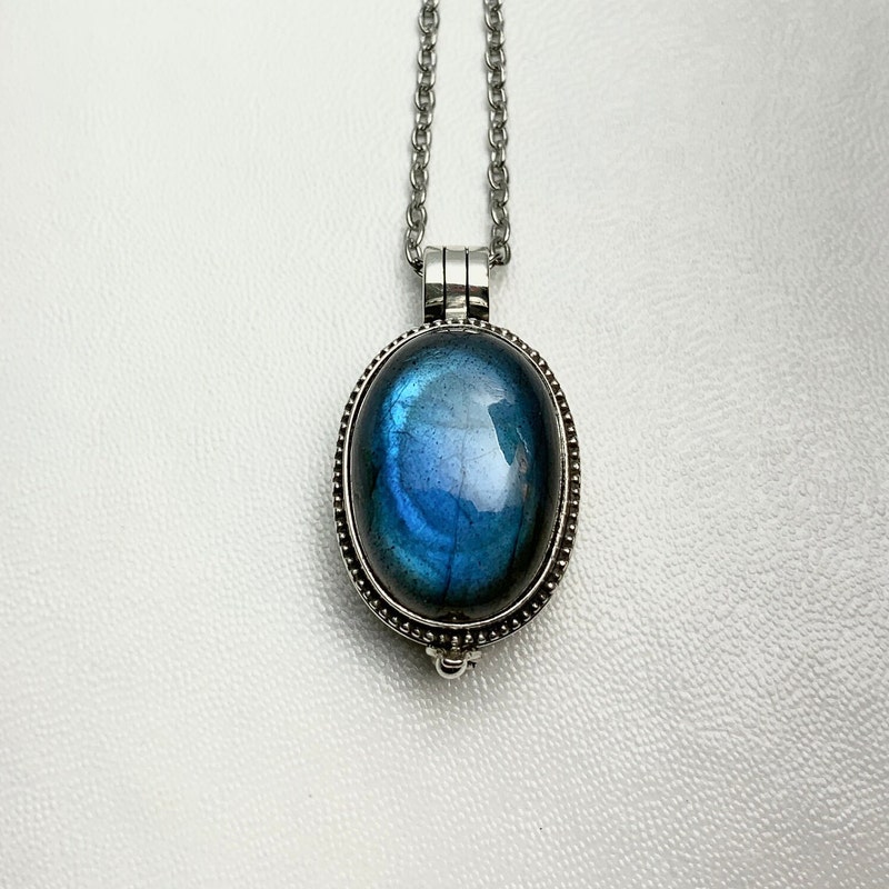 Stone Locket - Etsy