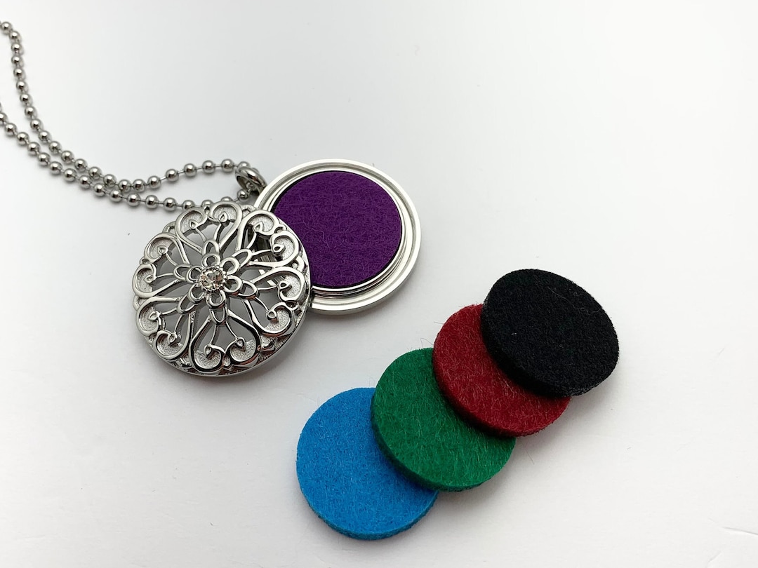 STAINLESS STEEL DIFFUSER Locket for Favorite Essential Oils - for a ...