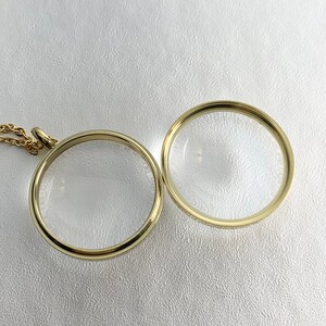 NEW Style Gold FLOATING LOCKET Stainless Steel and Glass on 18 Necklace ...