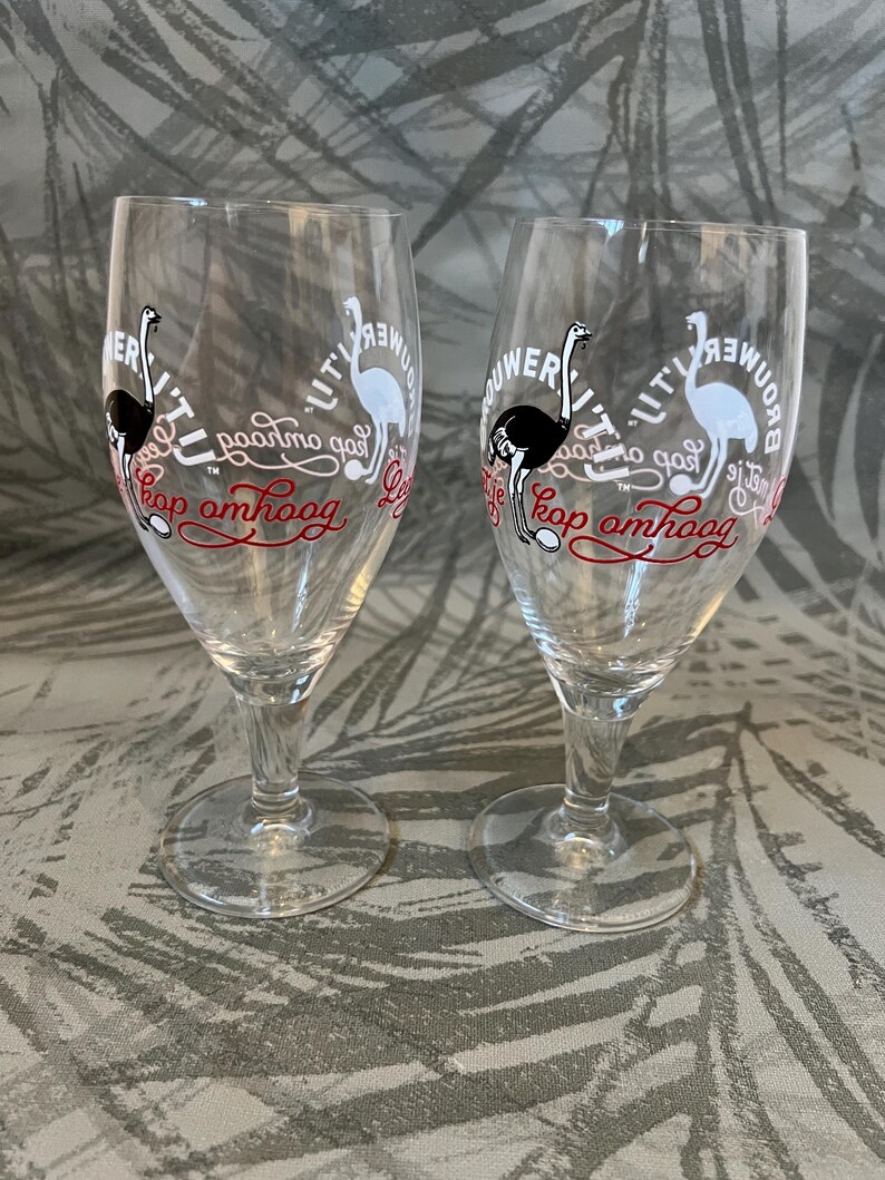 Set of 3 Beer Glasses From the Amsterdam Brewery 't Ei - Vintage ...