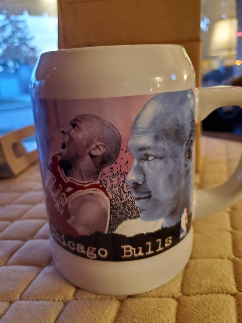 Vintage Michael Jordan Tankard: 1997 Avon NBA Collectible Mug W/ Box - Etsy