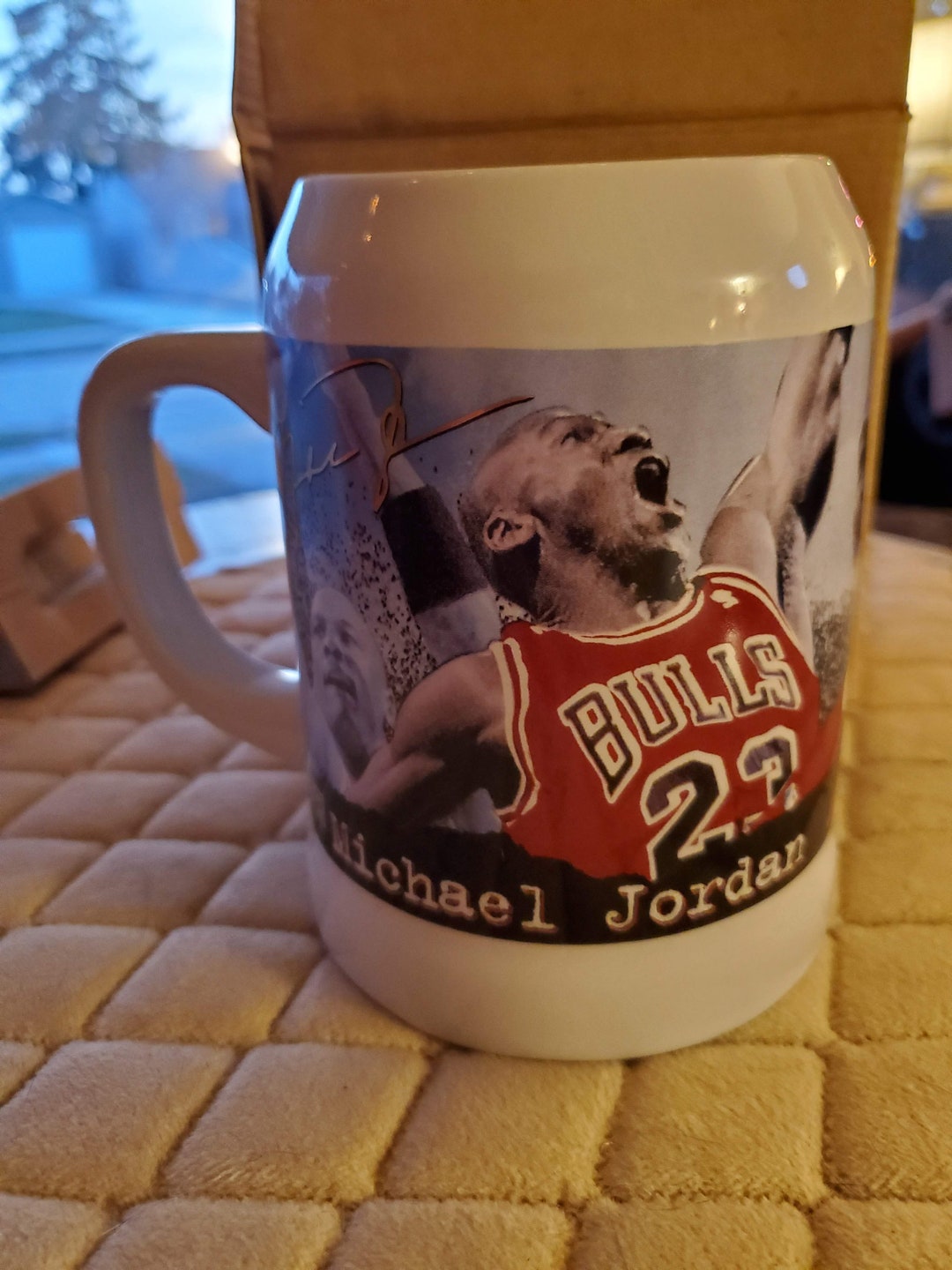 Michael Jordan Tankard Vintage Avon Mug - Etsy