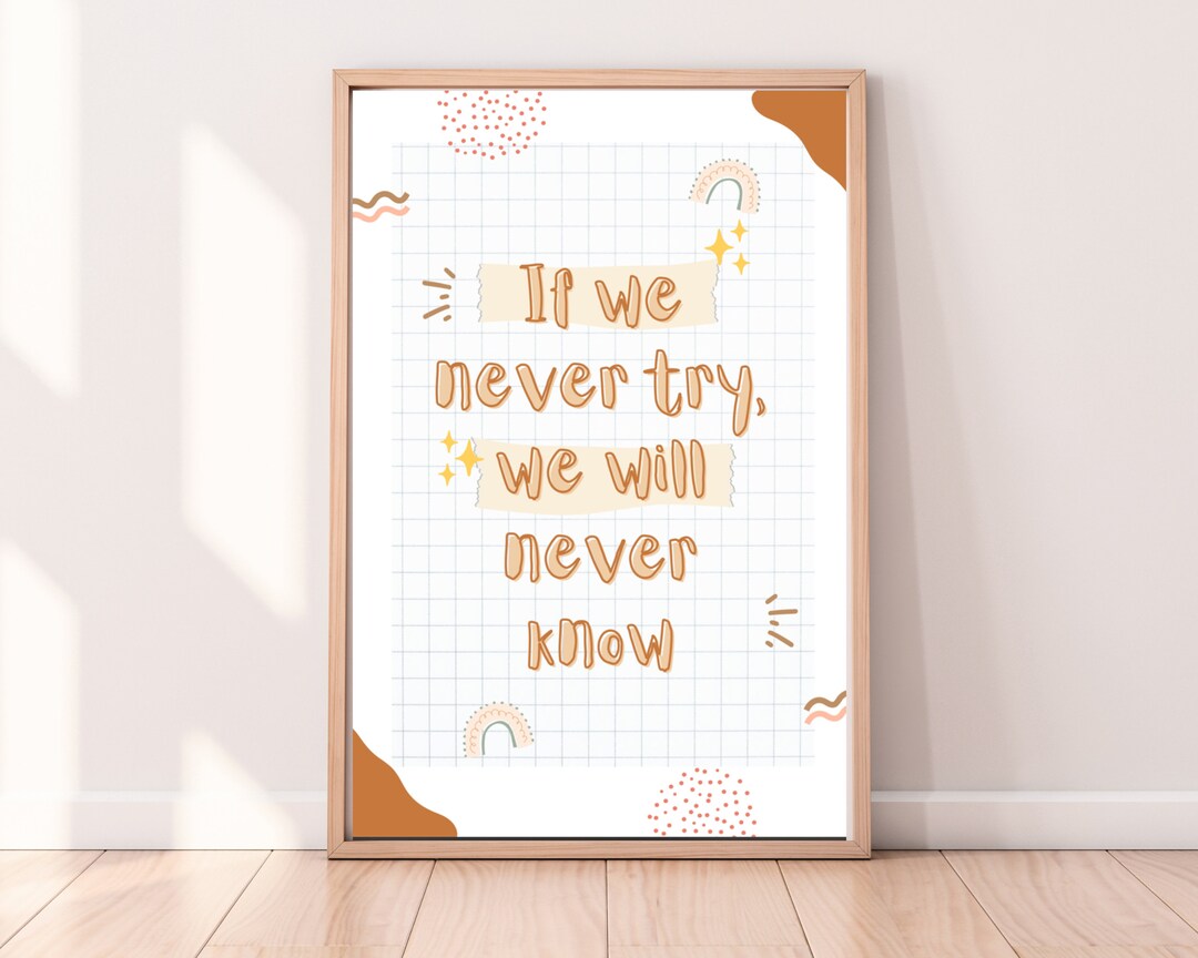 Encouraging Poster, Counselor Art, Therapy Office Decor, School ...