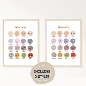 Feelings Poster, Educational Poster, Emotion Chart, Calming Corner ...