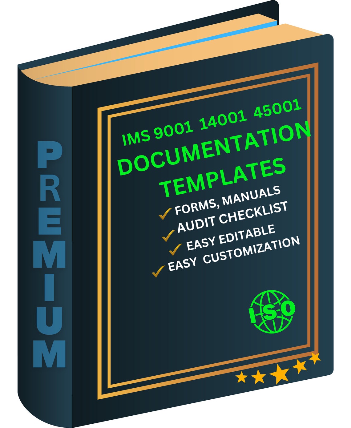 INTEGRATED MANAGEMENT SYSTEM 9001 14001 45001 Document Templates - Etsy