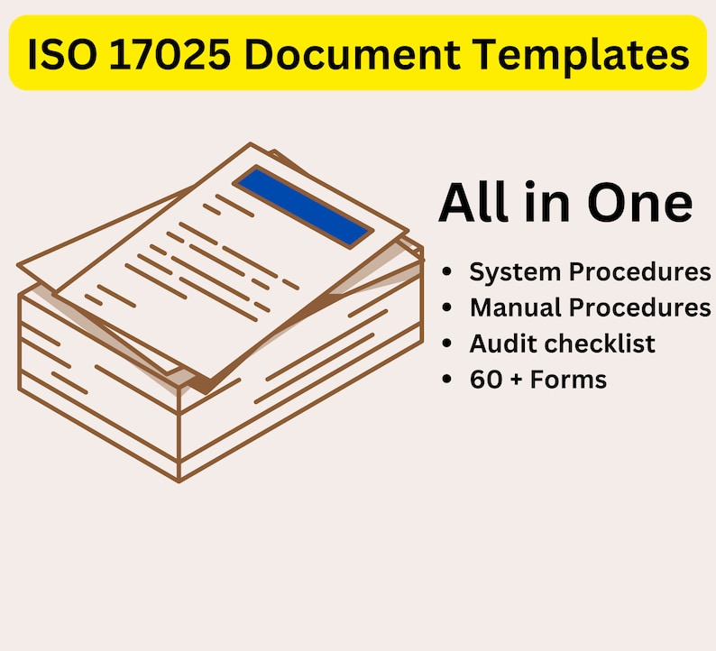 ISO 17025: 2017 Document Templates - Laboratory Management System - Etsy