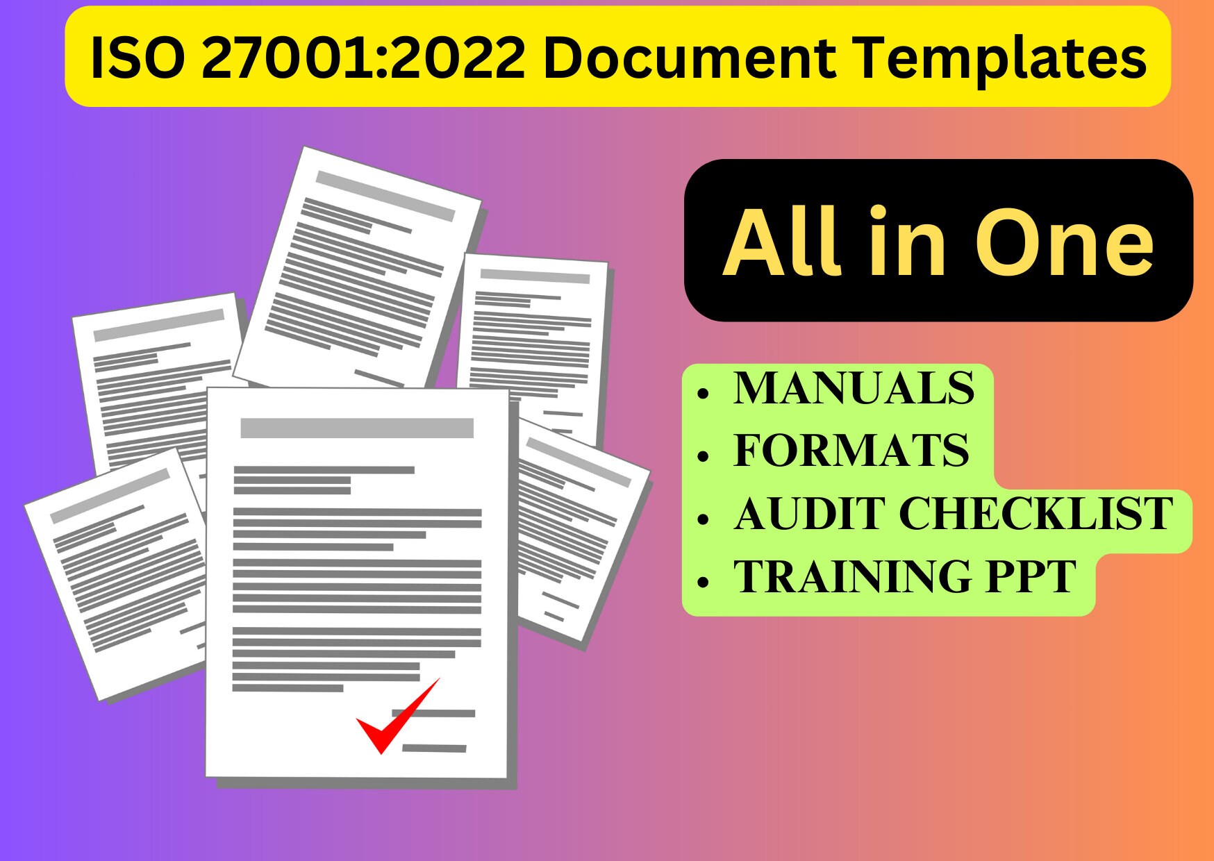 ISO 27001:2022 Dokumentvorlagen - Information Sicherheit Managment ...