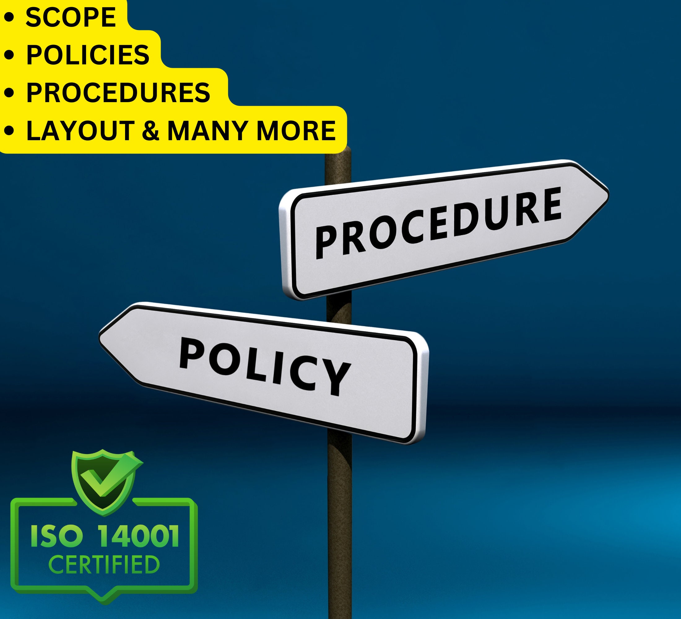 ISO 14001: 2015 Document Templates - Environmental Management System ...